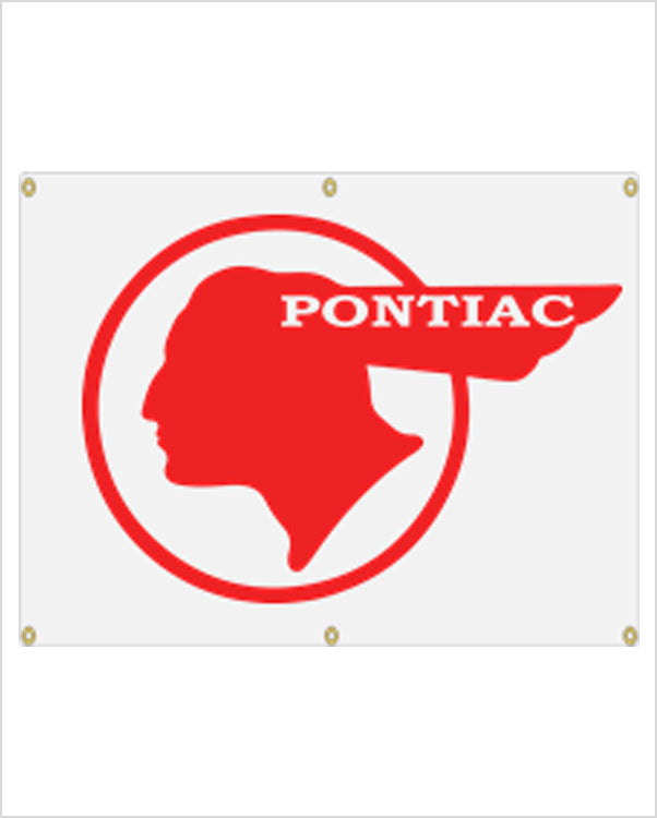 1940's & 50's Pontiac Garage Banner – Duque Hoodliner Productions