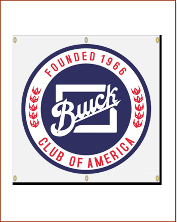 Buick Club of America Vinyl Garage Banner – Duque Hoodliner Productions