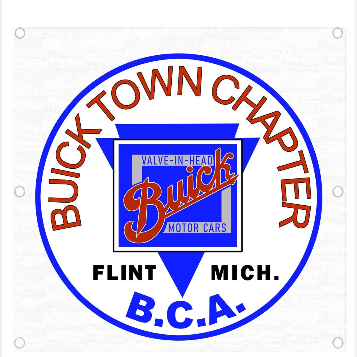 BCA Buicktown Chapter Vinyl Garage Banner – Duque Hoodliner Productions